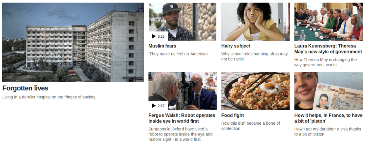 Introducing a faster BBC News front page | Wildly Inaccurate