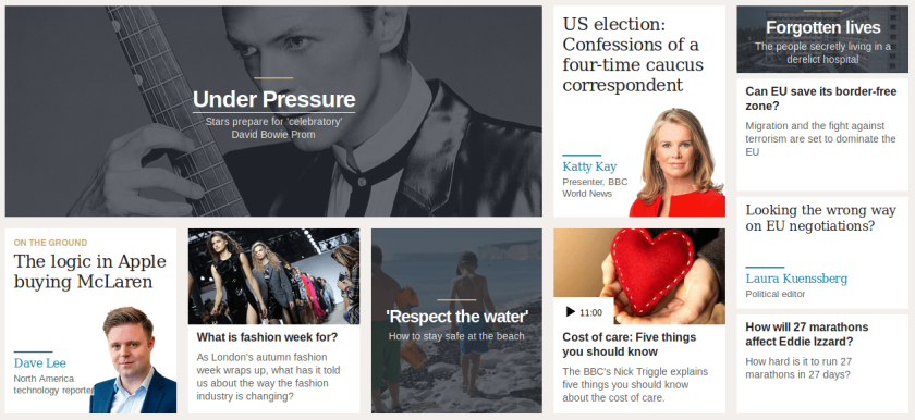 Introducing a faster BBC News front page | Wildly Inaccurate